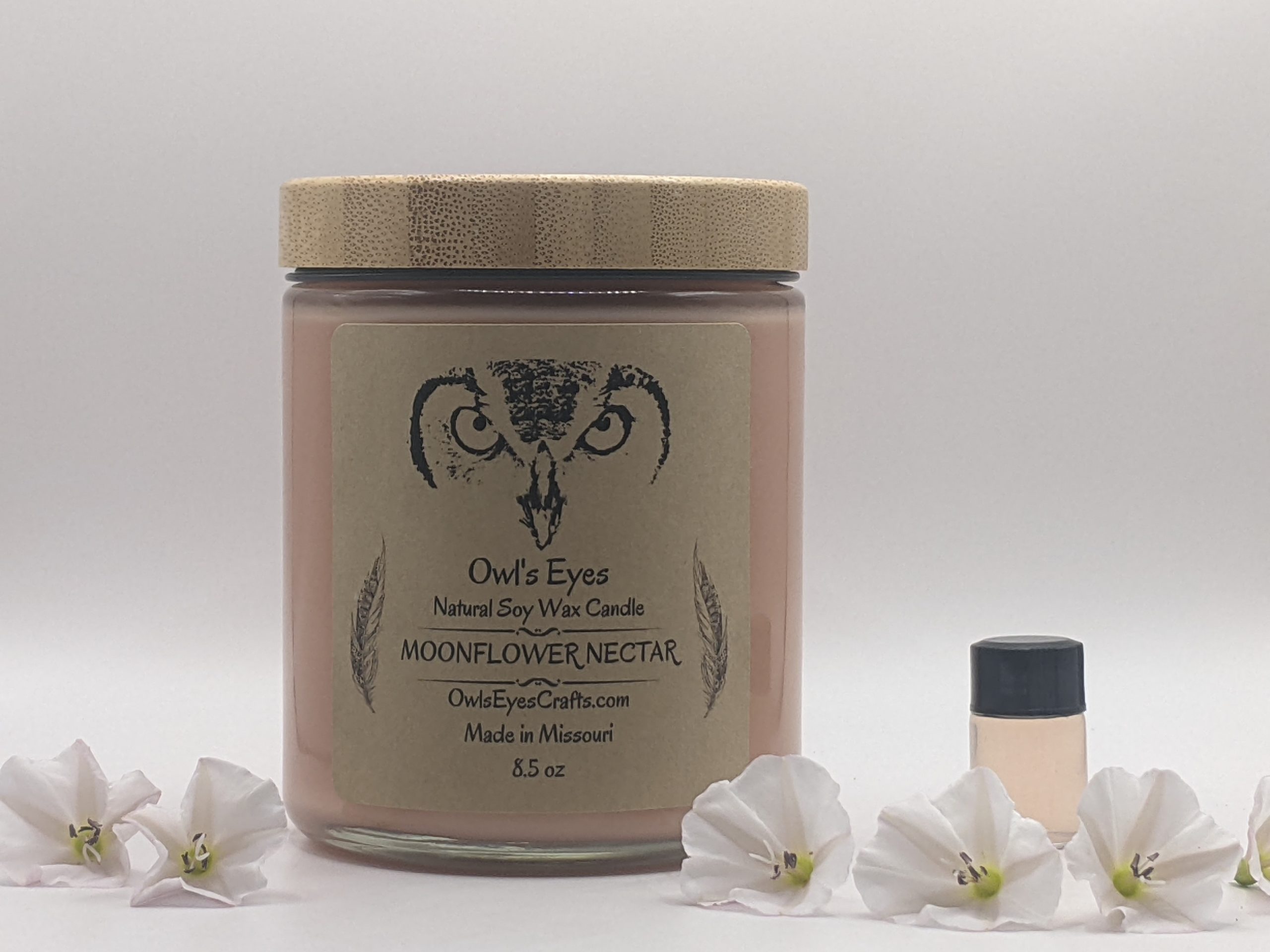 Moonflower Nectar Candle - Owl's Eyes